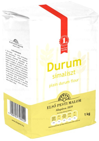 Durum simaliszt 1kg | Lisztek